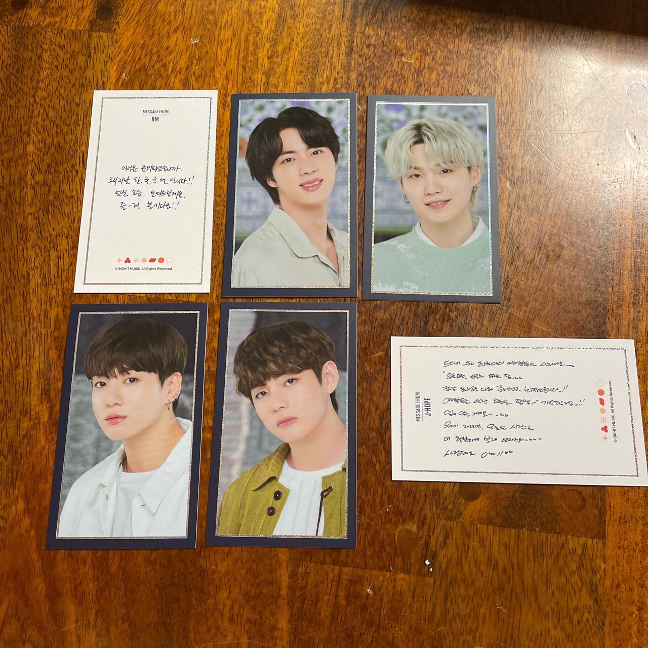 BTS PTD On Stage Message Photo Card Frame Buy as... - Depop