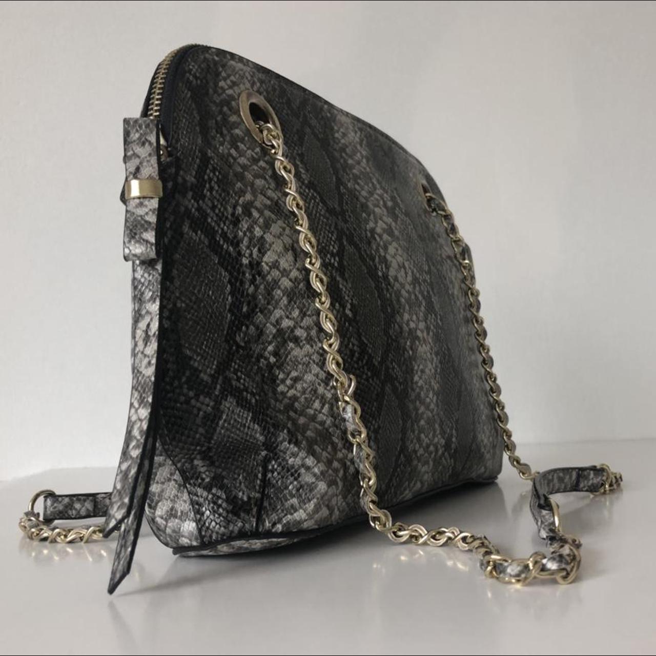 Neiman Marcus snake-print bag Authentic & gorgeous... - Depop