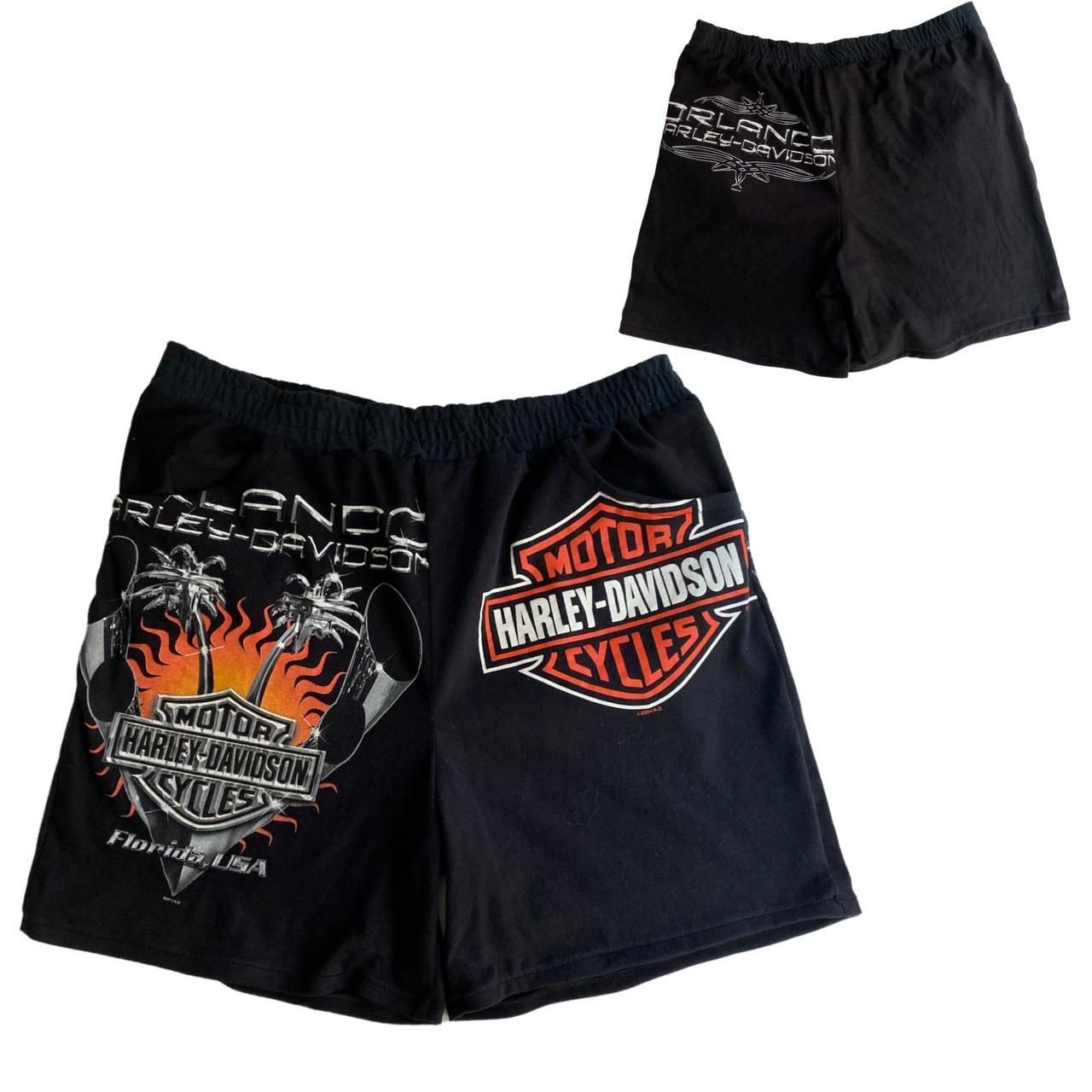 Reclaimed Vintage Men's Black Shorts | Depop