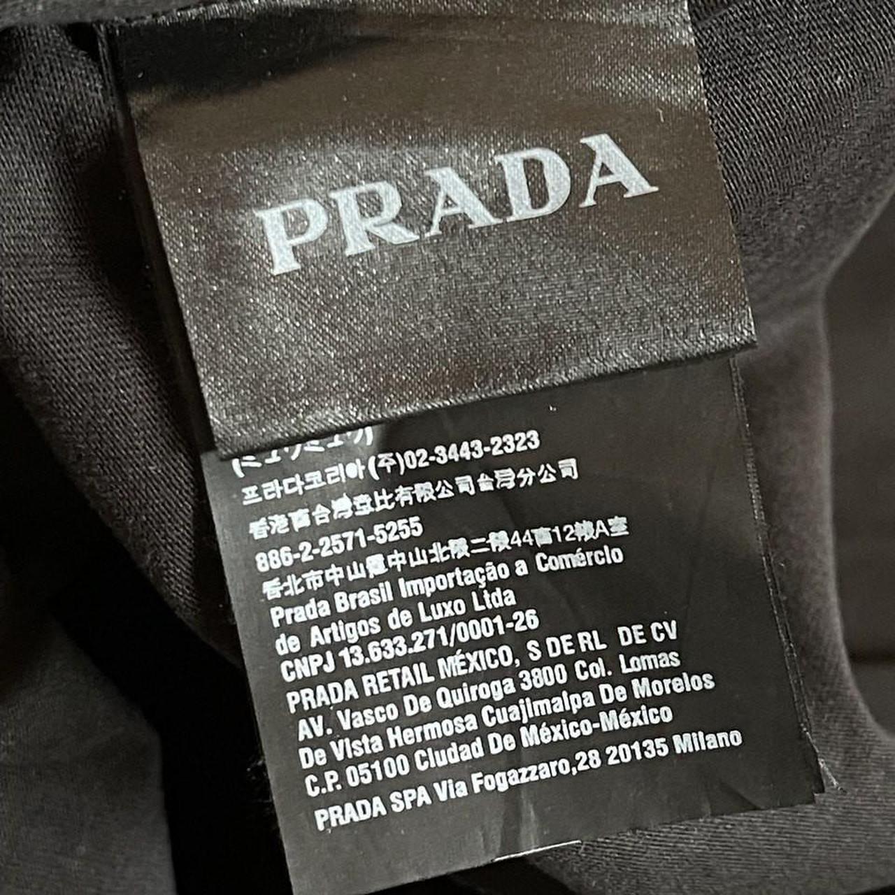 Prada Men's Black T-shirt | Depop