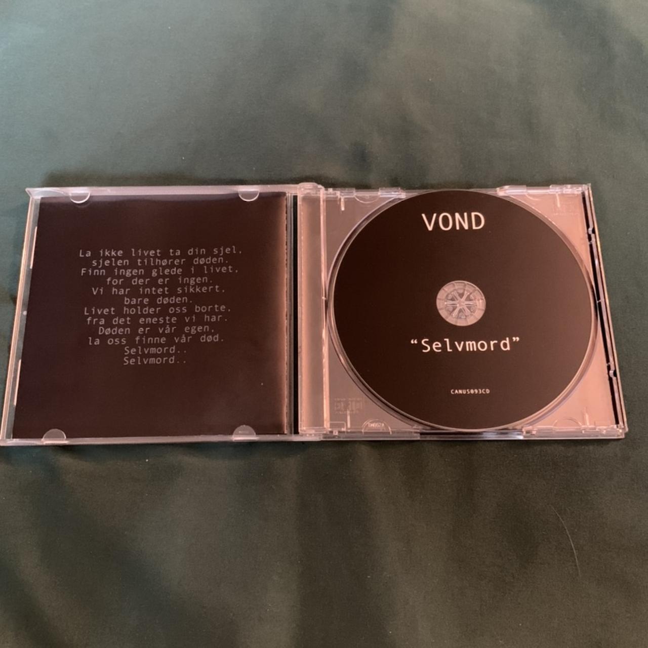 Vond Selvmord #vond #blackmetal #kvlt #suicidal - Depop