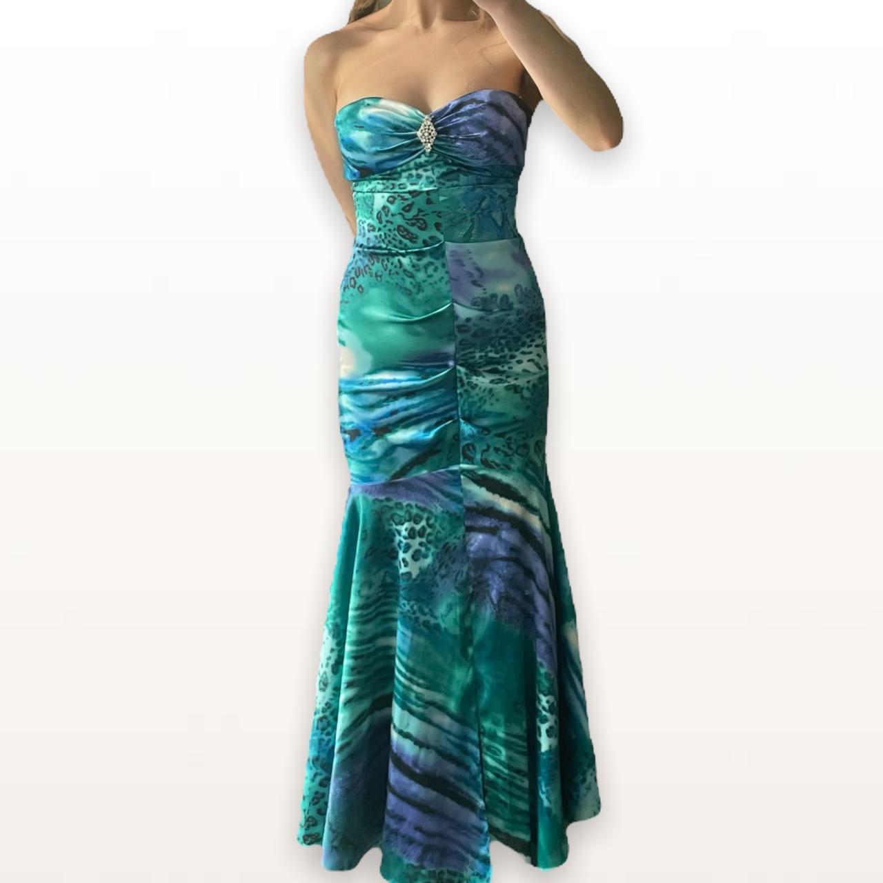 XSCAPE Women's multi Dress | Depop