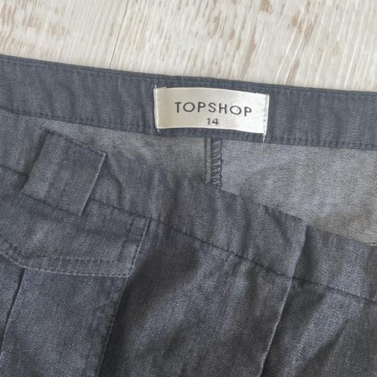 Navy old label Topshop denim trousers Sooo nice... - Depop