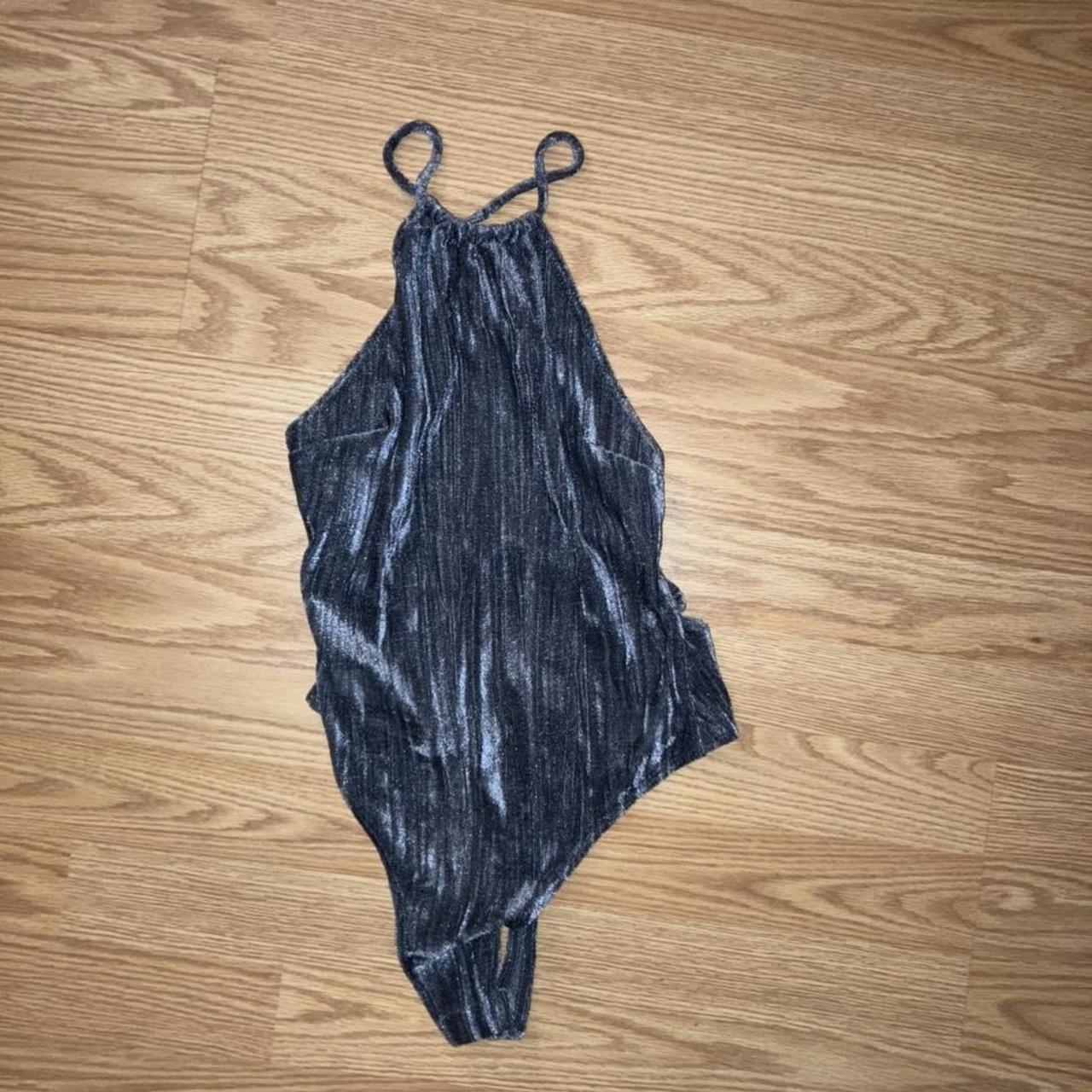 Velvet cute thong open stringy back body suits NWT | Depop