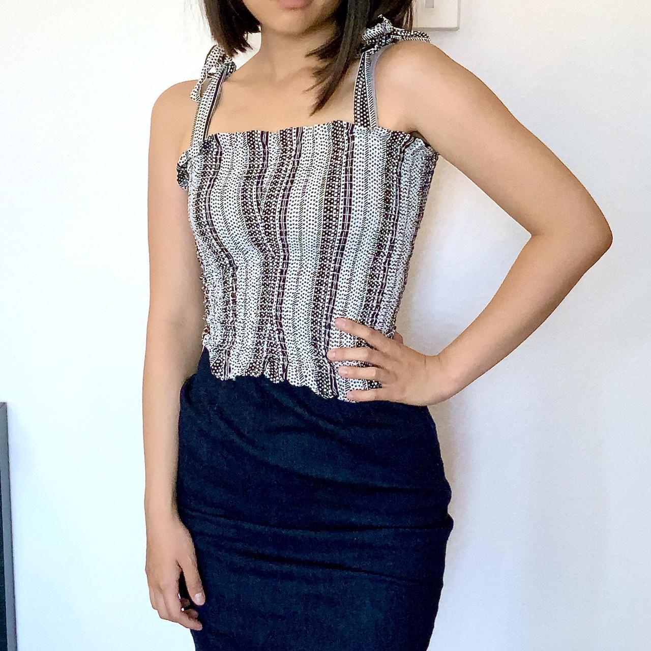 Body con top This top is so cute and is really... - Depop