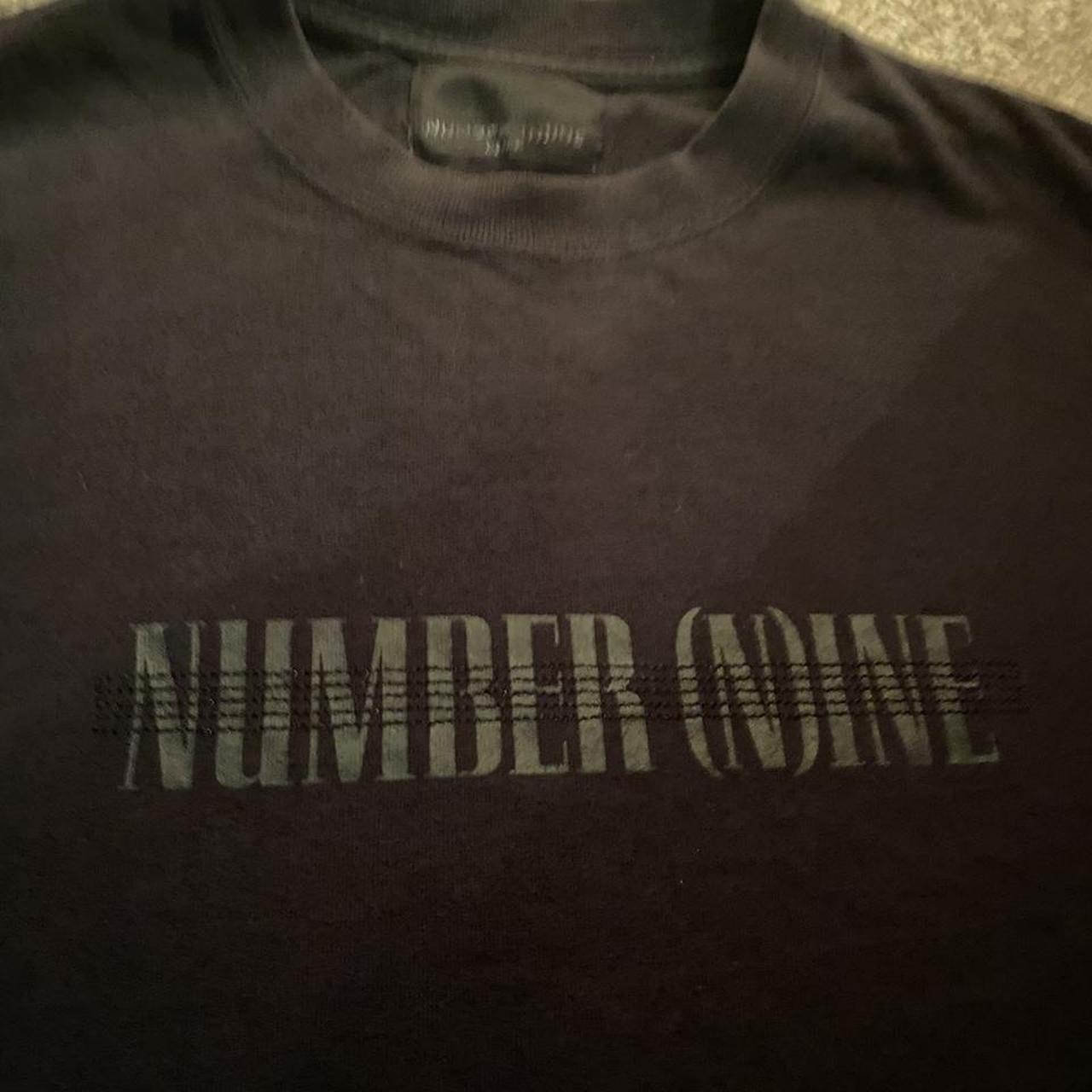 Number nine logo tee Fits like a medium Lightly... - Depop