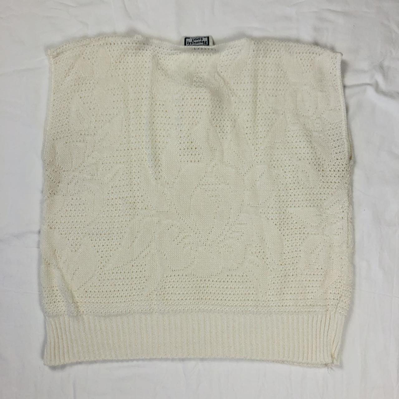 DEPOP PAYMENT ONLY White Knit Top This top is... - Depop