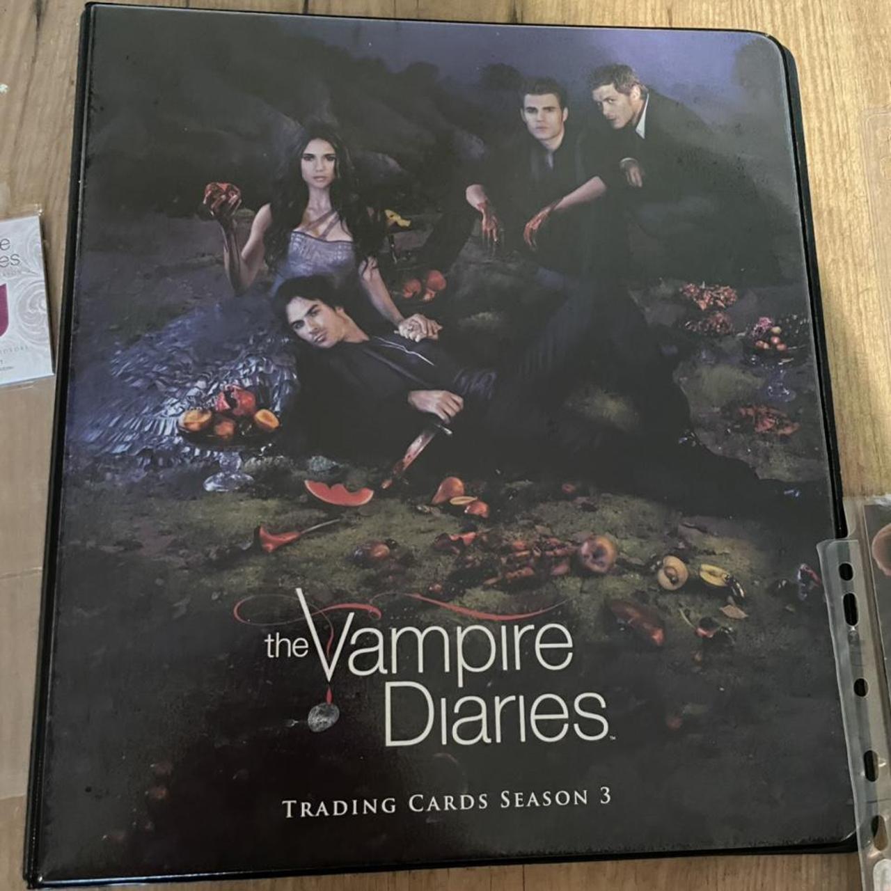 The vampire diaries trading cards season three... - Depop