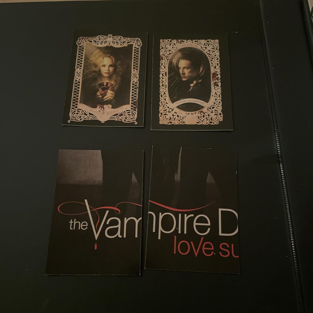 The vampire diaries trading cards season four silver... - Depop