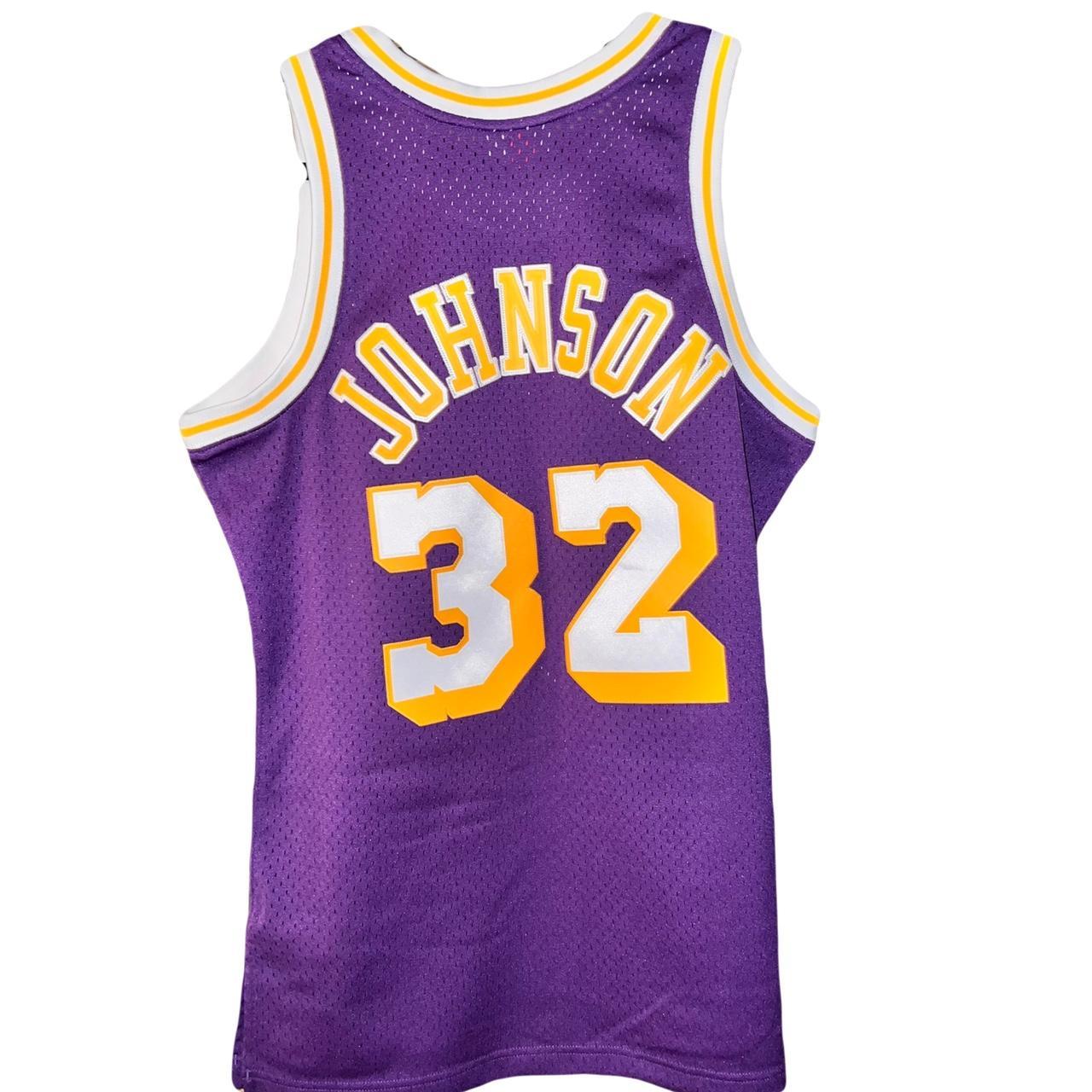 STITCHED LAKERS MAGIC JOHNSON JERSEY In excellent... - Depop