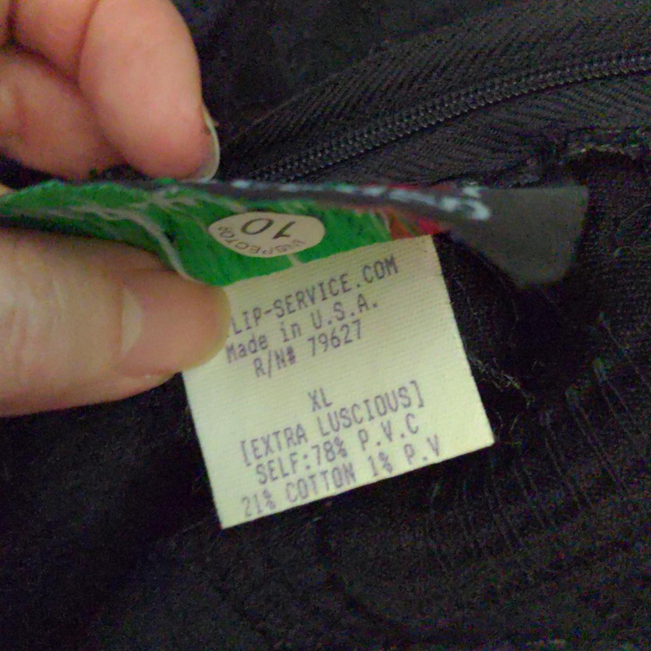 Gothic pvc dress. Lip Service Alien Queen... - Depop