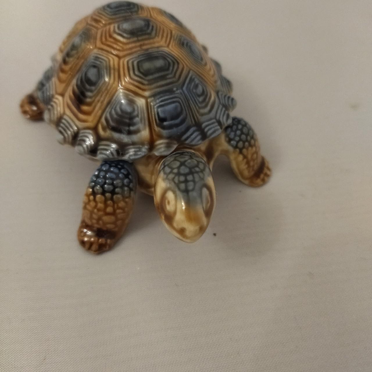 Vintage Wade porcelain turtle trinket dish #vintage... - Depop