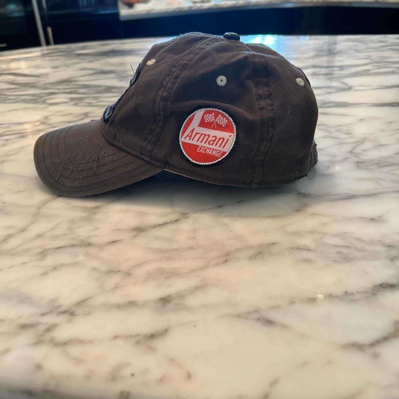 Armani exchange patch logo hat - Depop