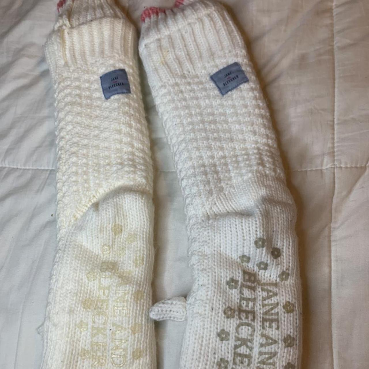 CUTE KNITTED LONG LAMB SOCKS !! These would be a... - Depop