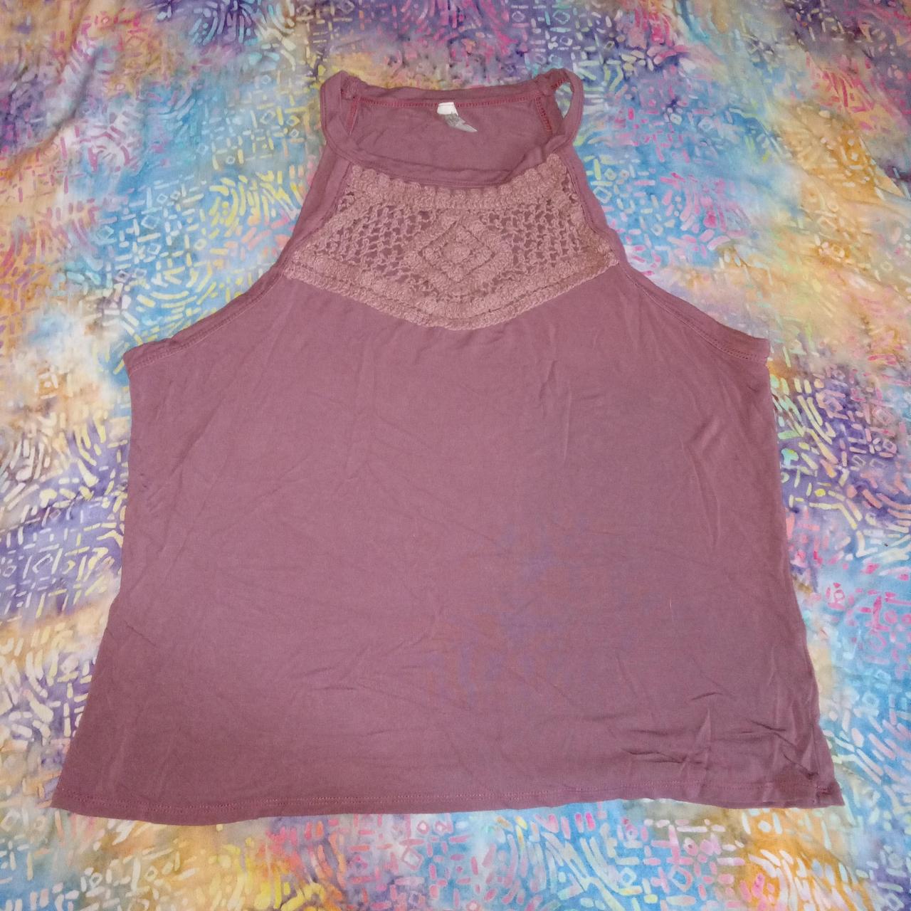 A beautiful, mauve tank top... - Depop