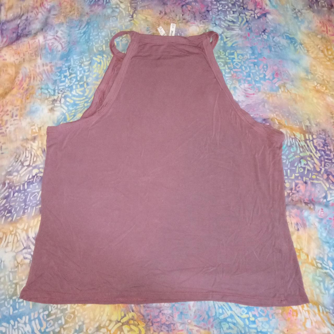 A beautiful, mauve tank top... - Depop