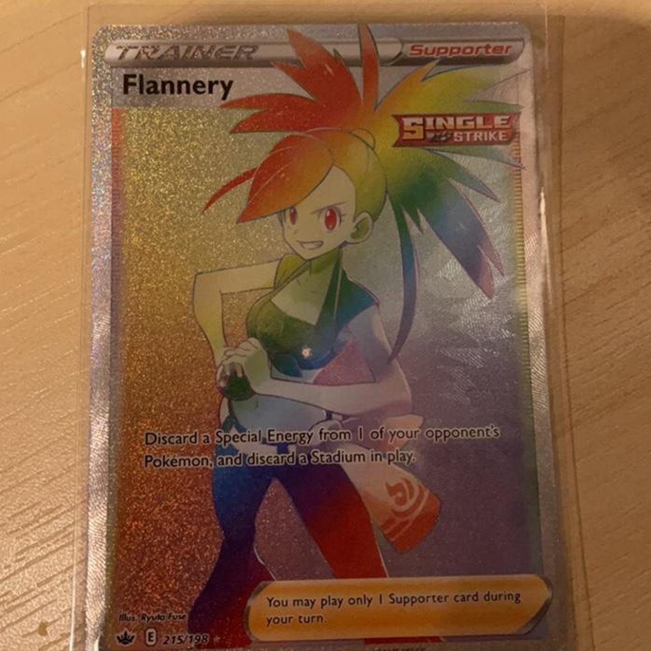 Pokémon Chilling reign Flannery Rainbow - Depop