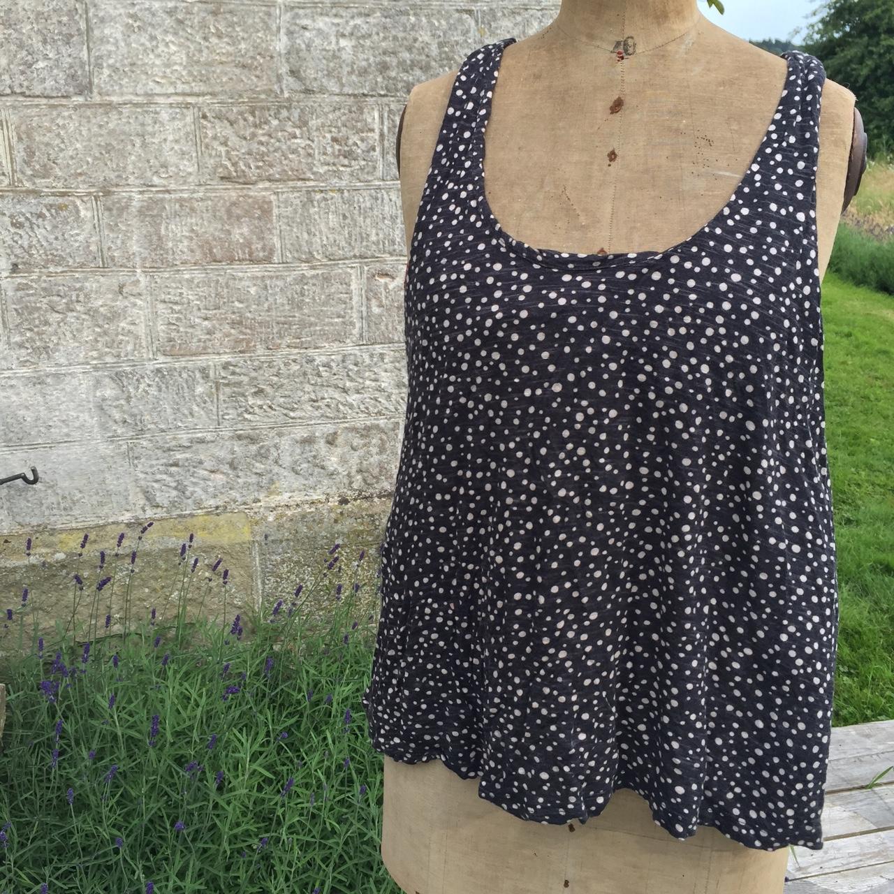 🌚🌚🌚🌚🌚 ~ spotty top from Urban Outfitters ~ soft... - Depop