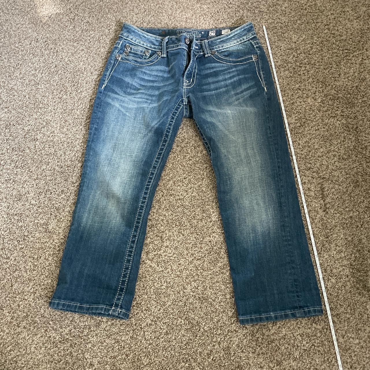 Low rise miss me Capri jeans size 29 - Depop