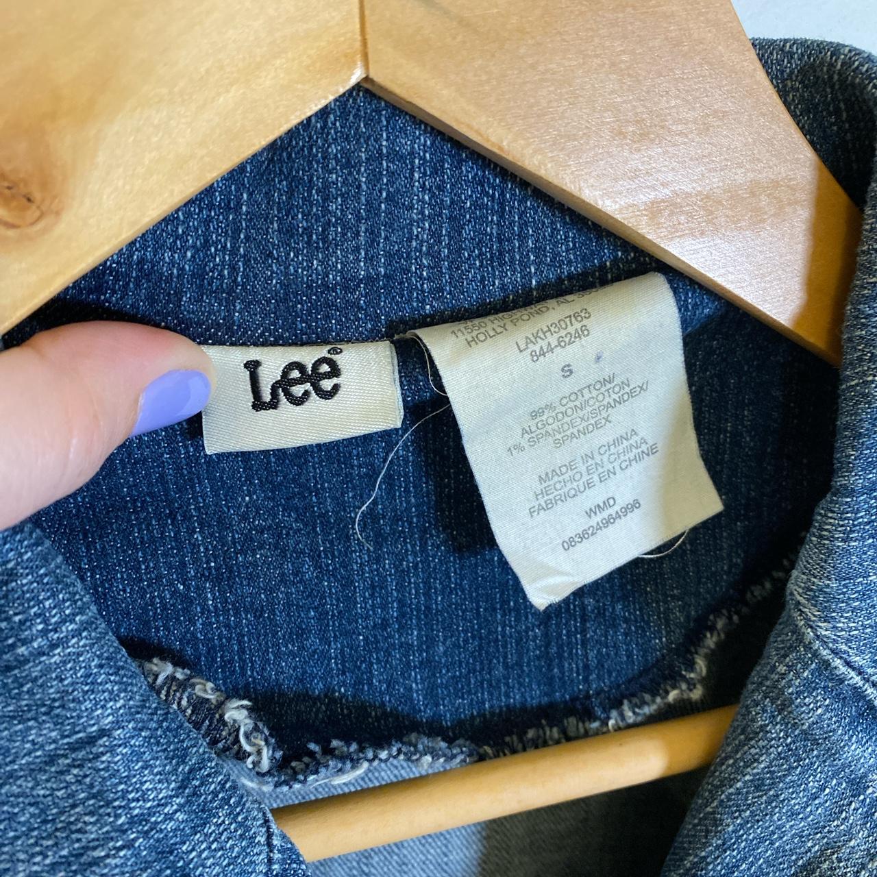 Lee Women's Blue Jacket | Depop