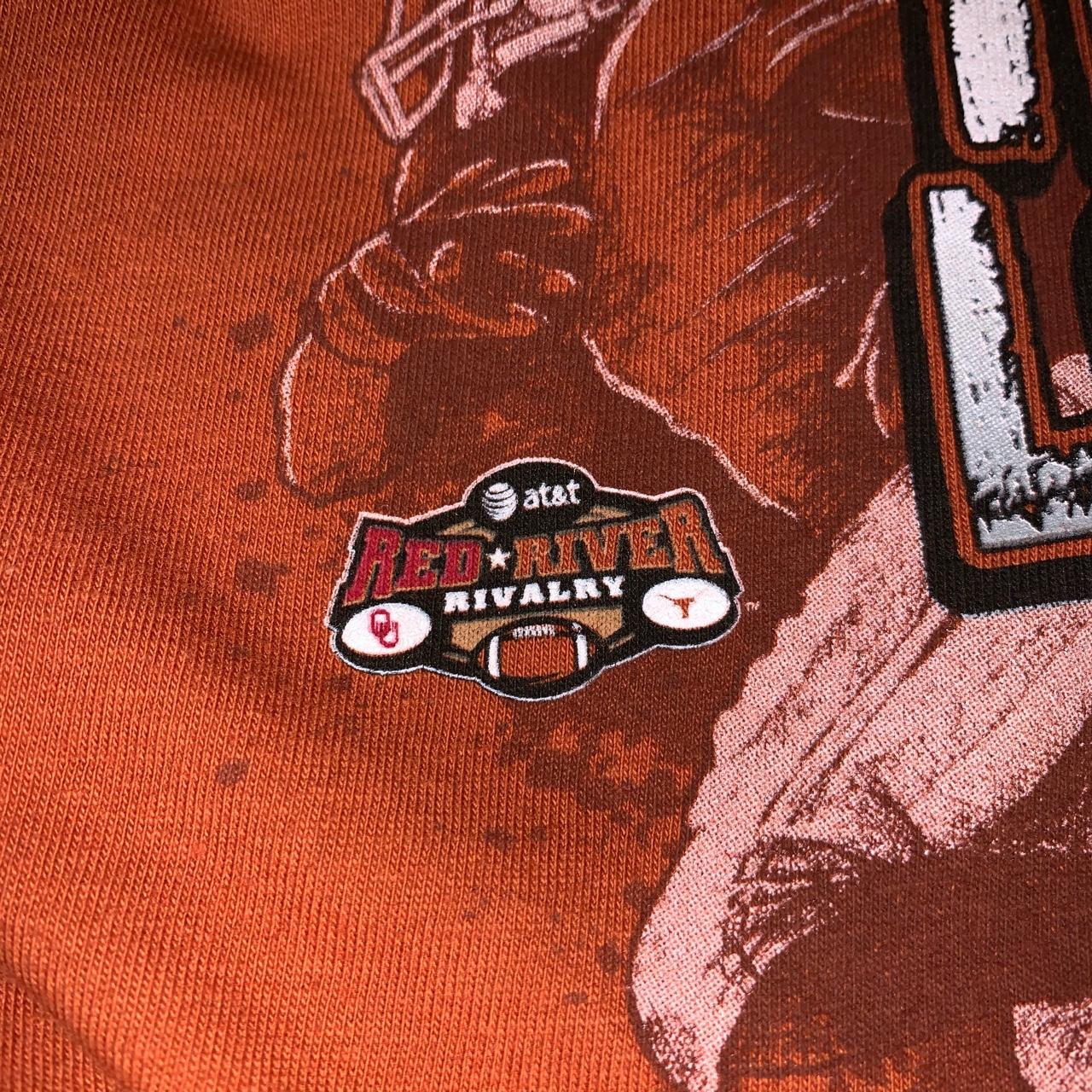 Small Texas Longhorns Red River Rivalry Tee In very... - Depop