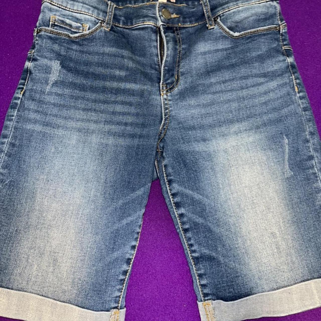 Juicy couture shorts - bermuda style -super stretchy... - Depop