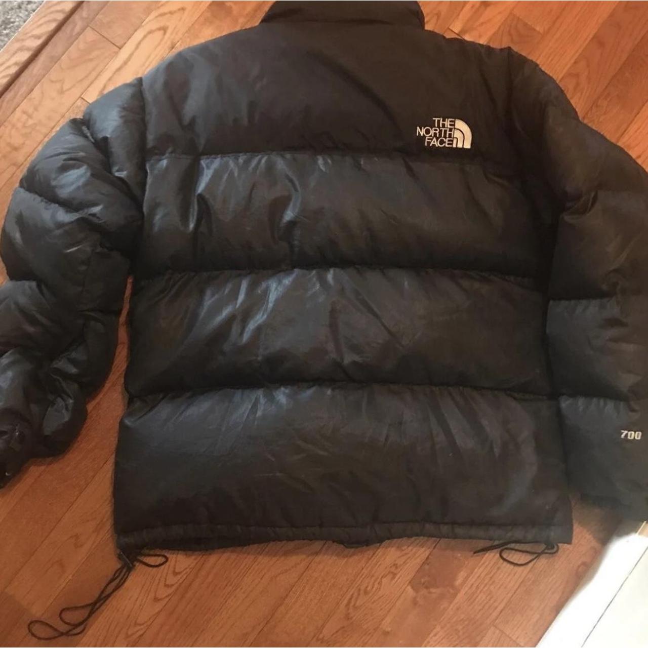 North face nuptse jacket size small, black winter... - Depop