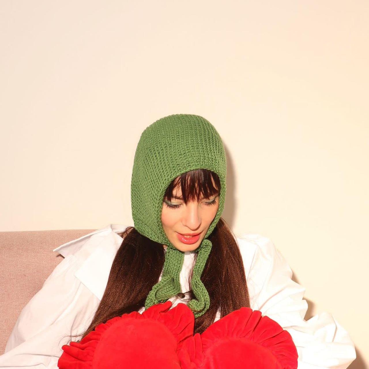 Bonnet aka “Miriam” hat. Warm autumn winter hat made... - Depop