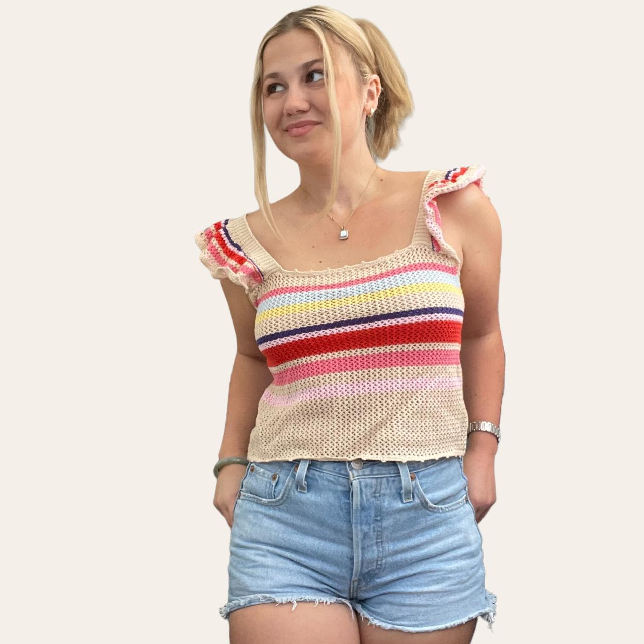 Rails Women's multi Crop-top | Depop