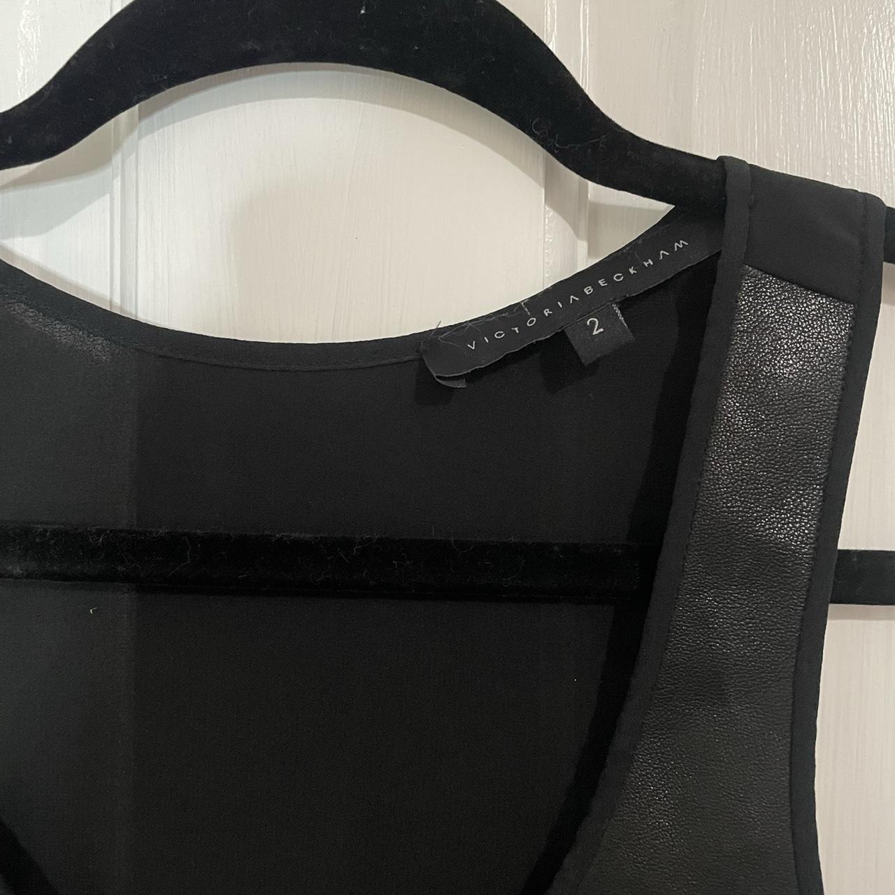 Victoria Beckham Tank Top, Sleeveless Blouse in... - Depop