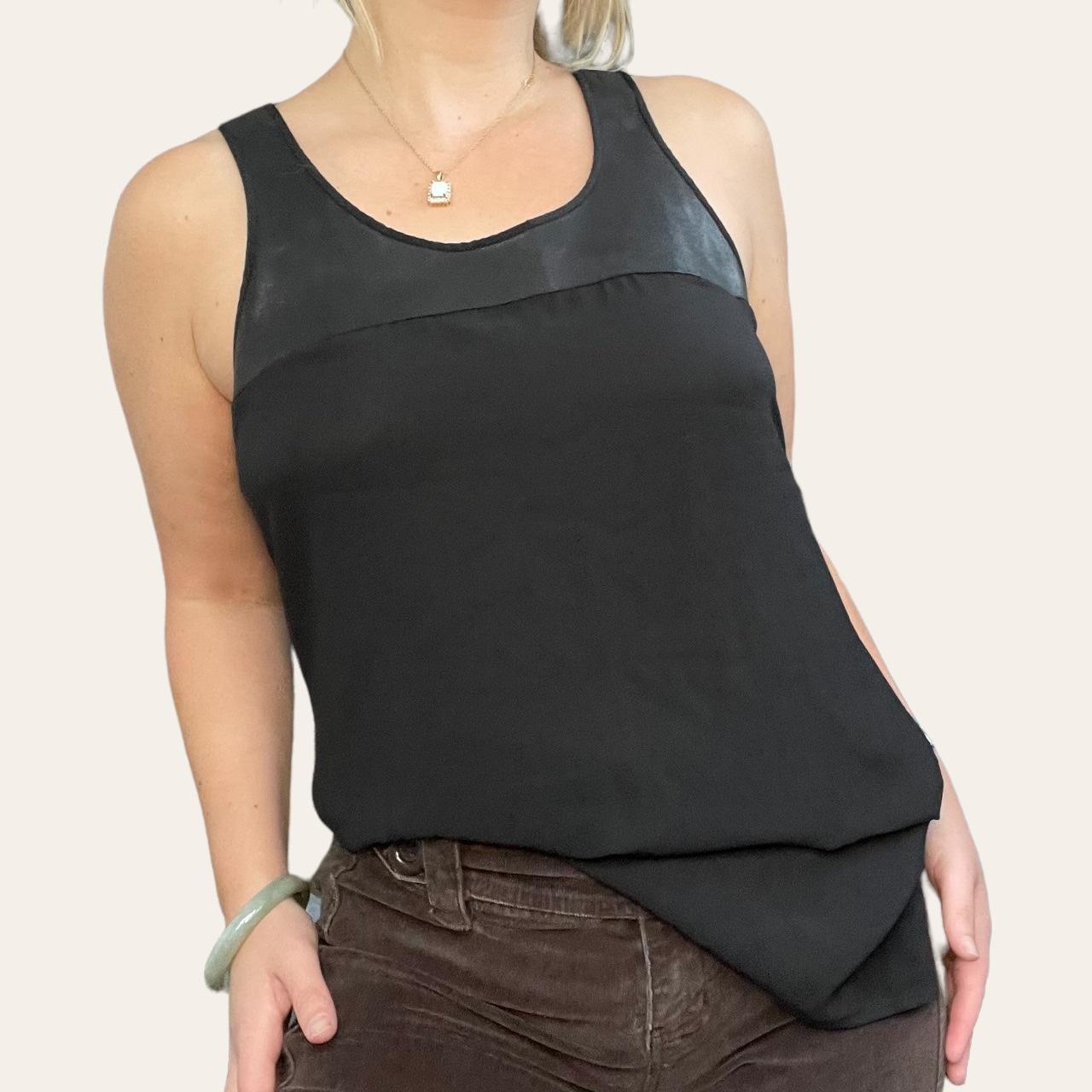 Victoria Beckham Tank Top, Sleeveless Blouse in... - Depop