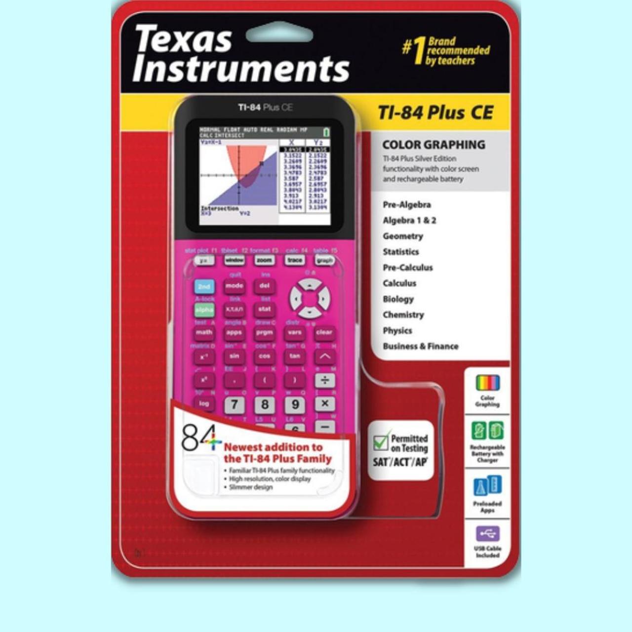 BRAND NEW Texas Instruments TI-84 Plus CE Graphing... - Depop