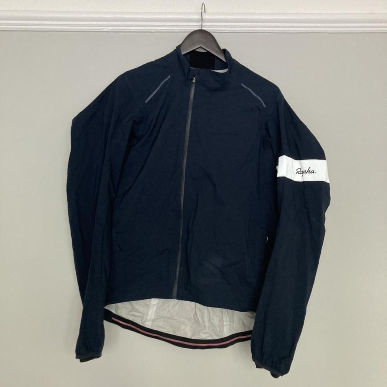 RAPHA Classic Rain Jacket II - Large Asymmetrical... - Depop