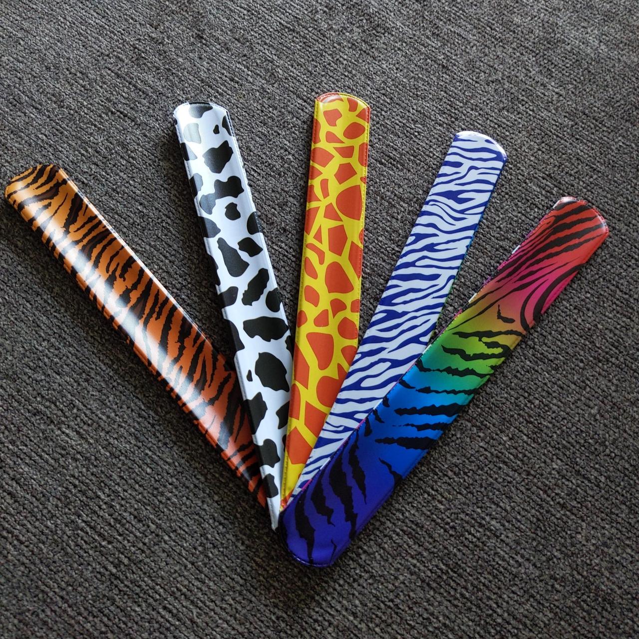 SLAP STICKS! Animal Edition 😀 Slap Bracelets. Fun... | Depop