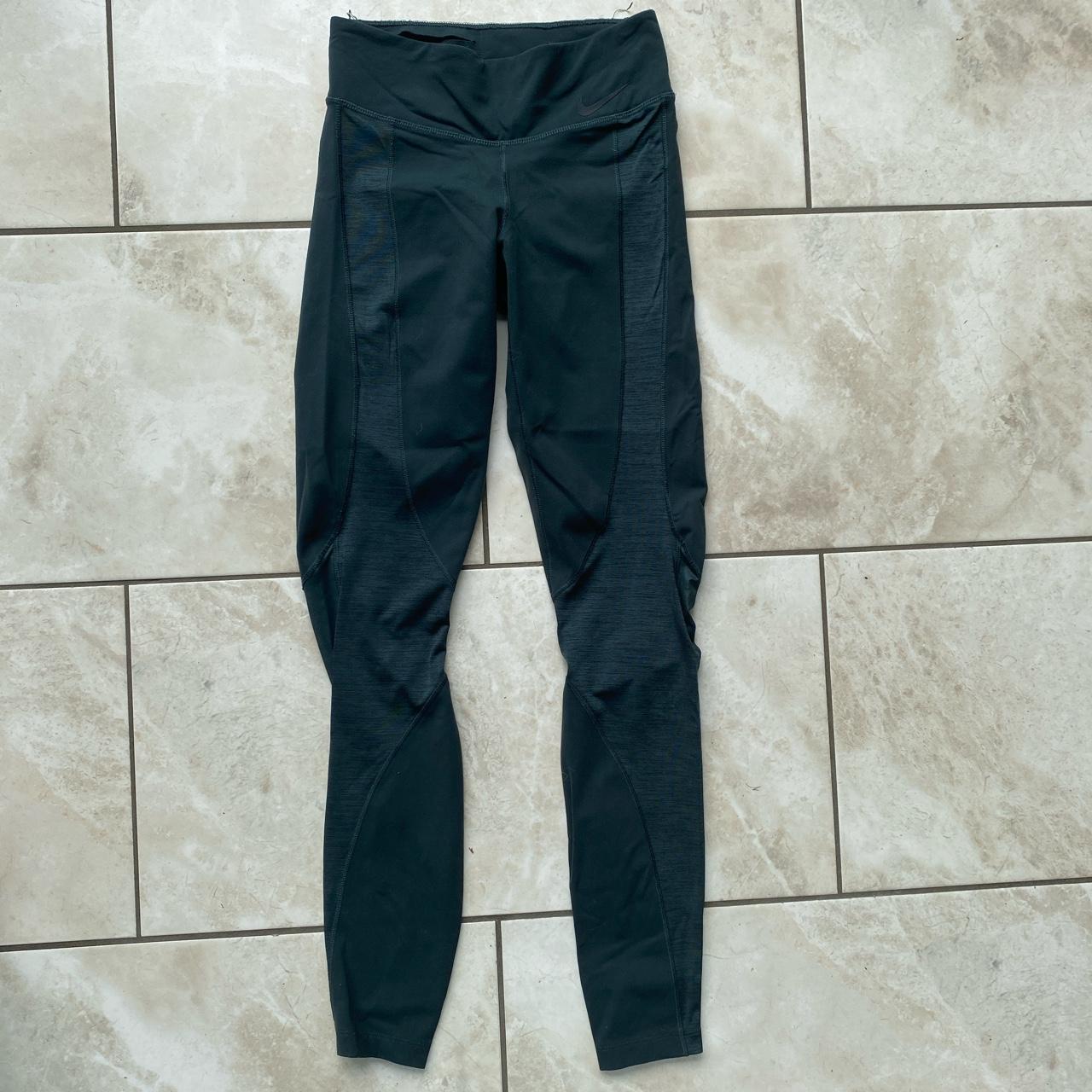 Nike Dri-Fit Green Leggings Size XS Some signs of... - Depop