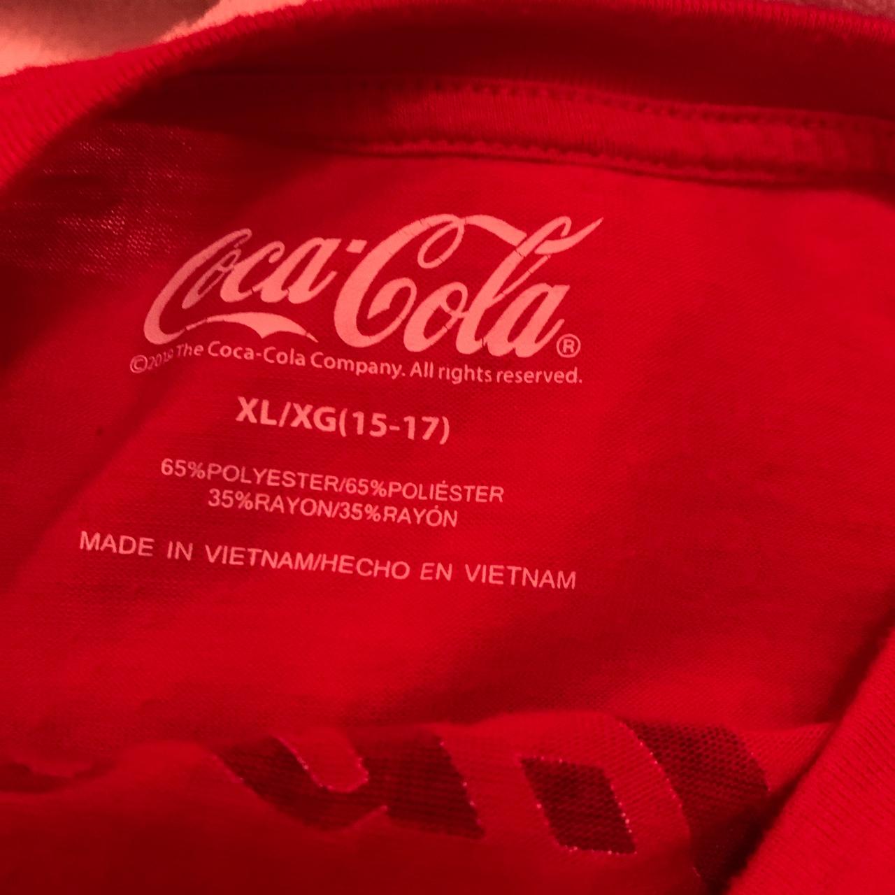 Coca-Cola Women's Red T-shirt | Depop