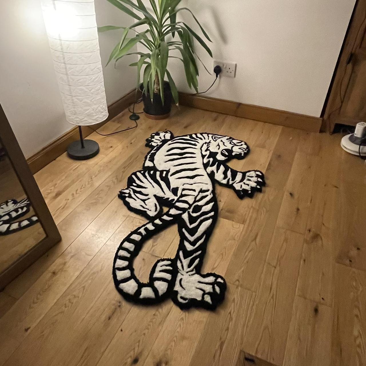 Traditional Tiger Rug Length - 115cm Height -... - Depop
