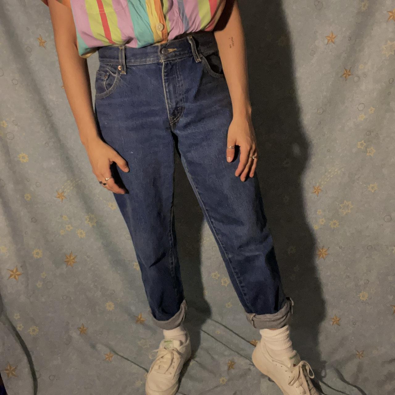 “Fly As Me” - Silk Sonic Levi’s Classic 550s mom... - Depop