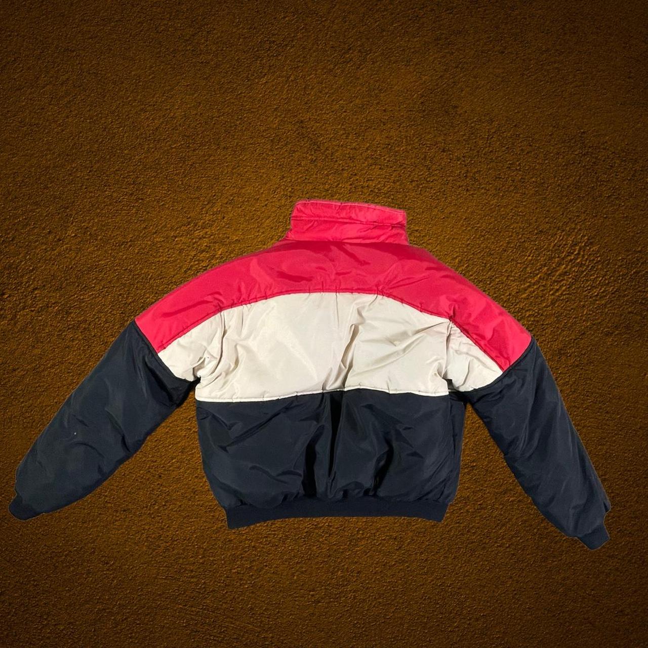 Vintage 90s zip up bomber jacket... - Depop