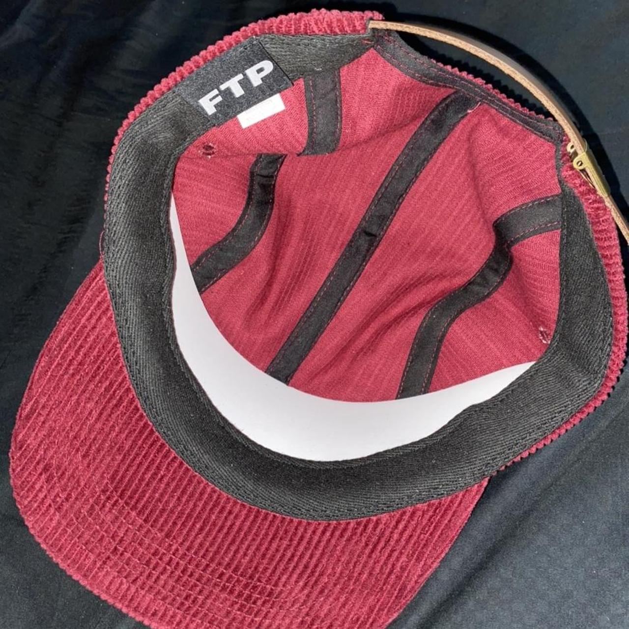 FTP Men's Burgundy Hat | Depop