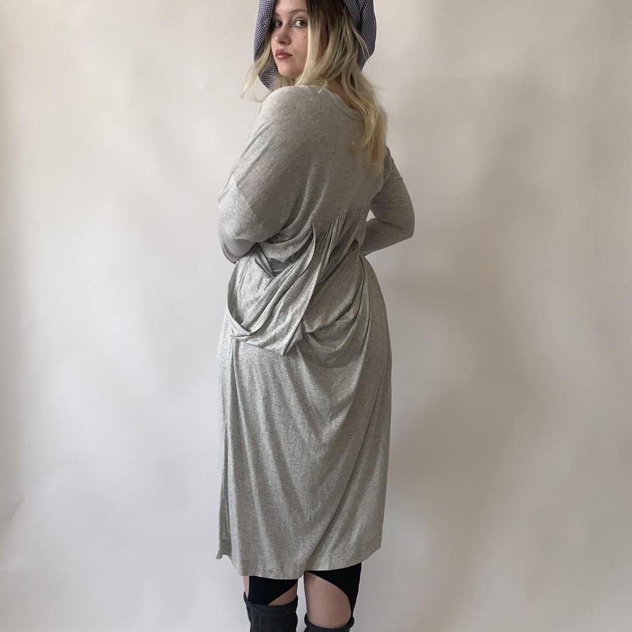 Irregular gray draping Toga dress by Vivienne... - Depop