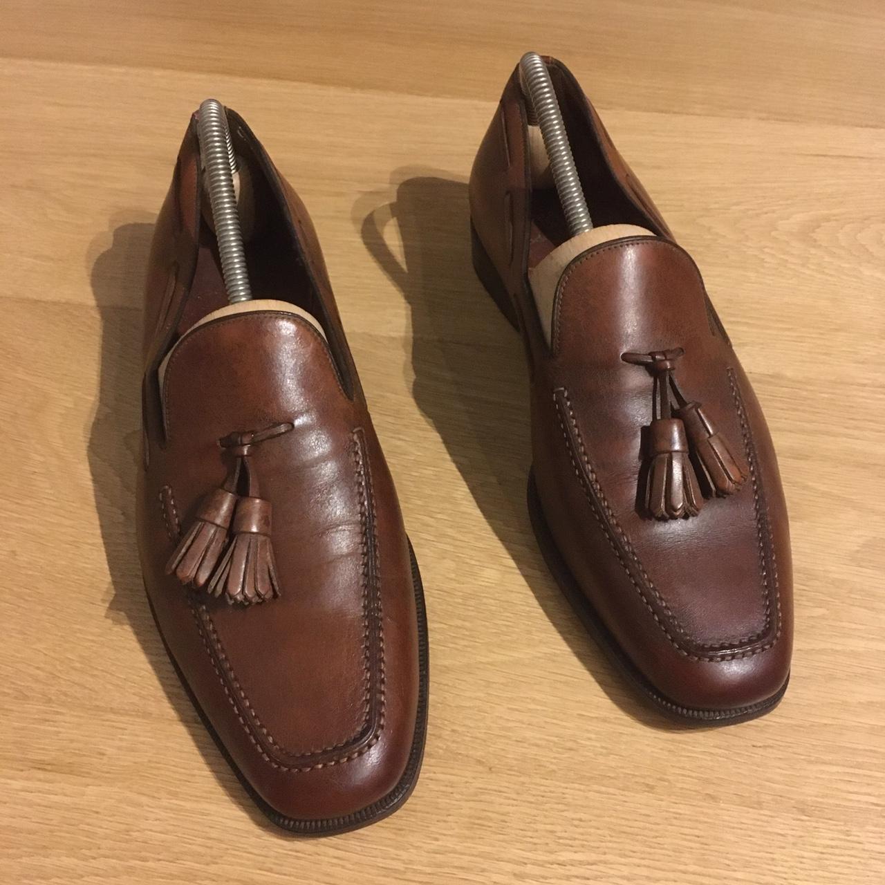 Mocassini in pelle con nappe Dodoni Dario - Depop