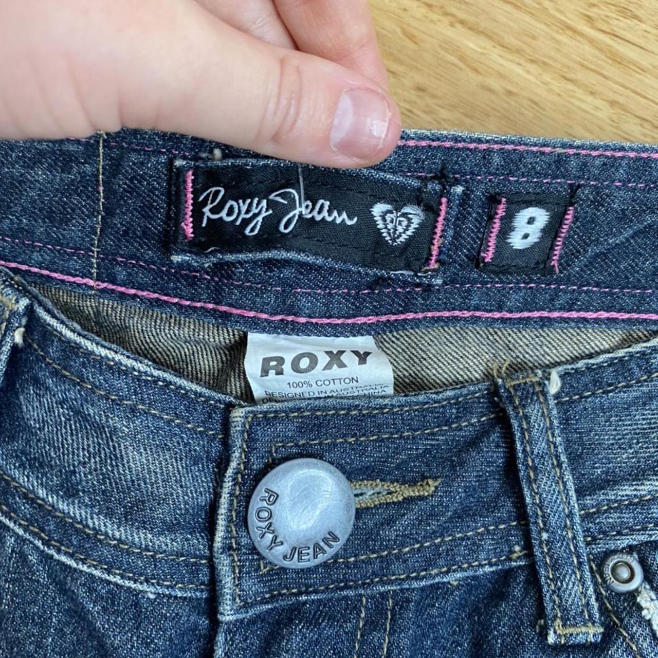 ROXY JEANS - Labelled size 8 (but more a size 6) -... - Depop