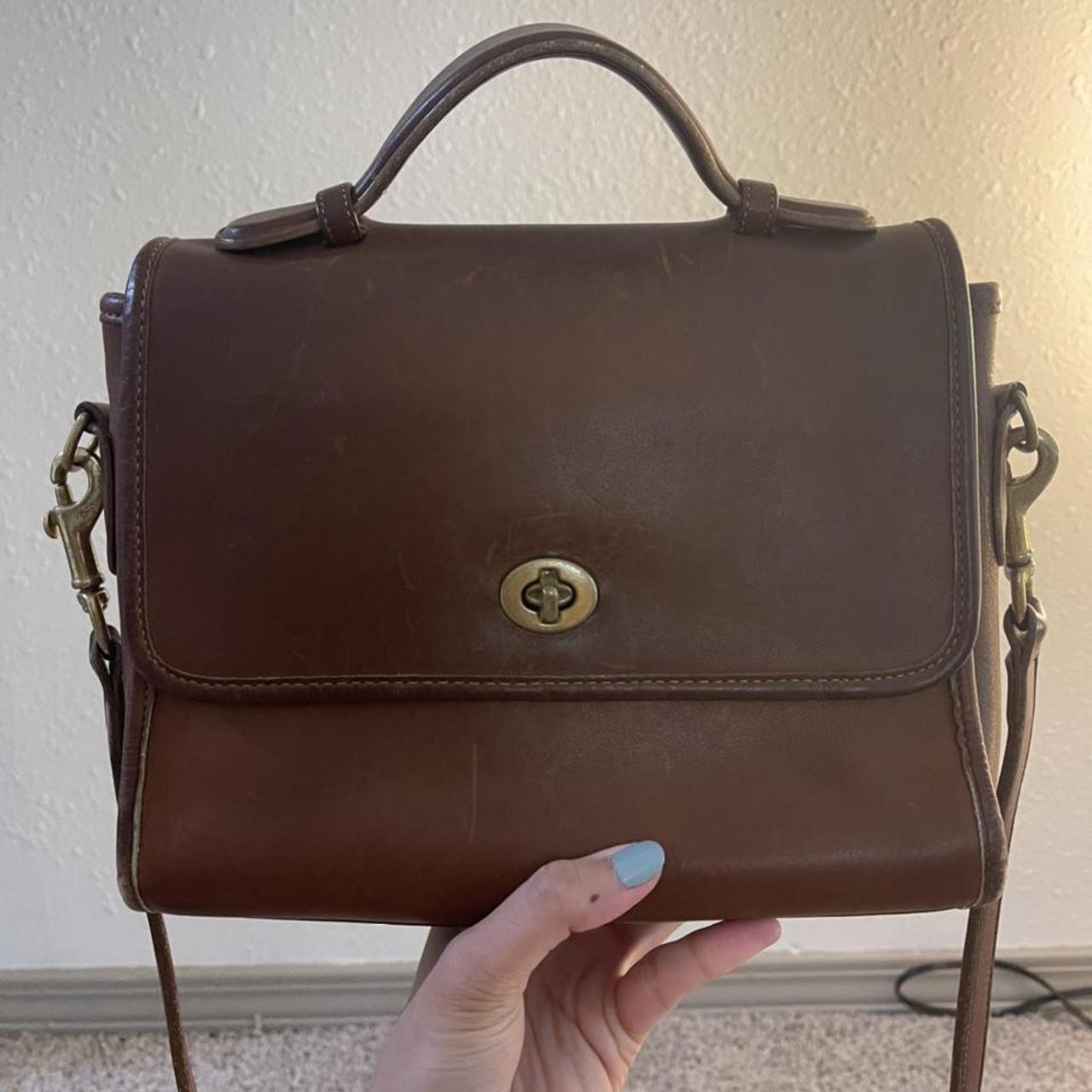 Authentic Vintage Coach Court Bag made in the... | Depop