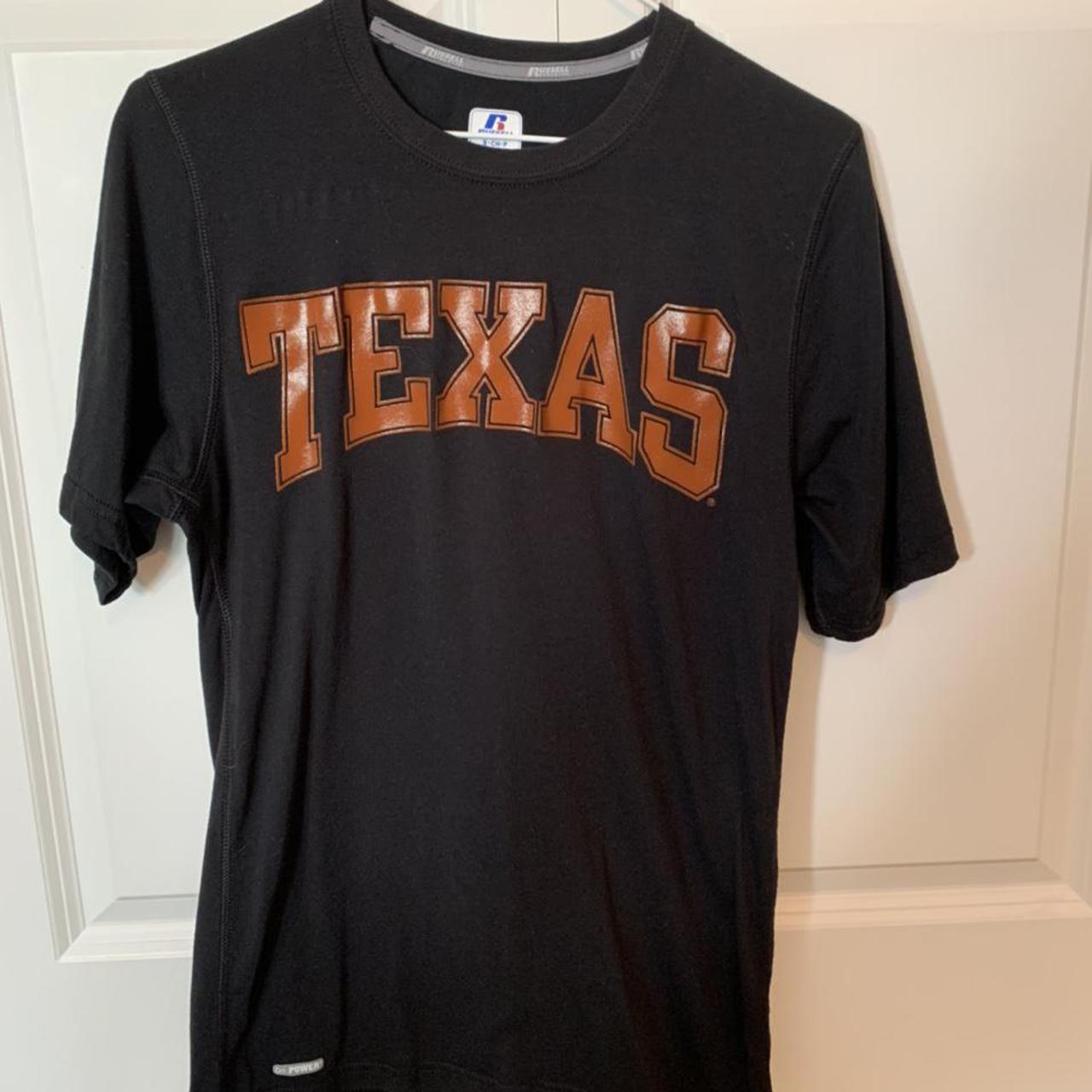 University of Texas, Austin Dry-Fit T-Shirt Size Medium - Depop