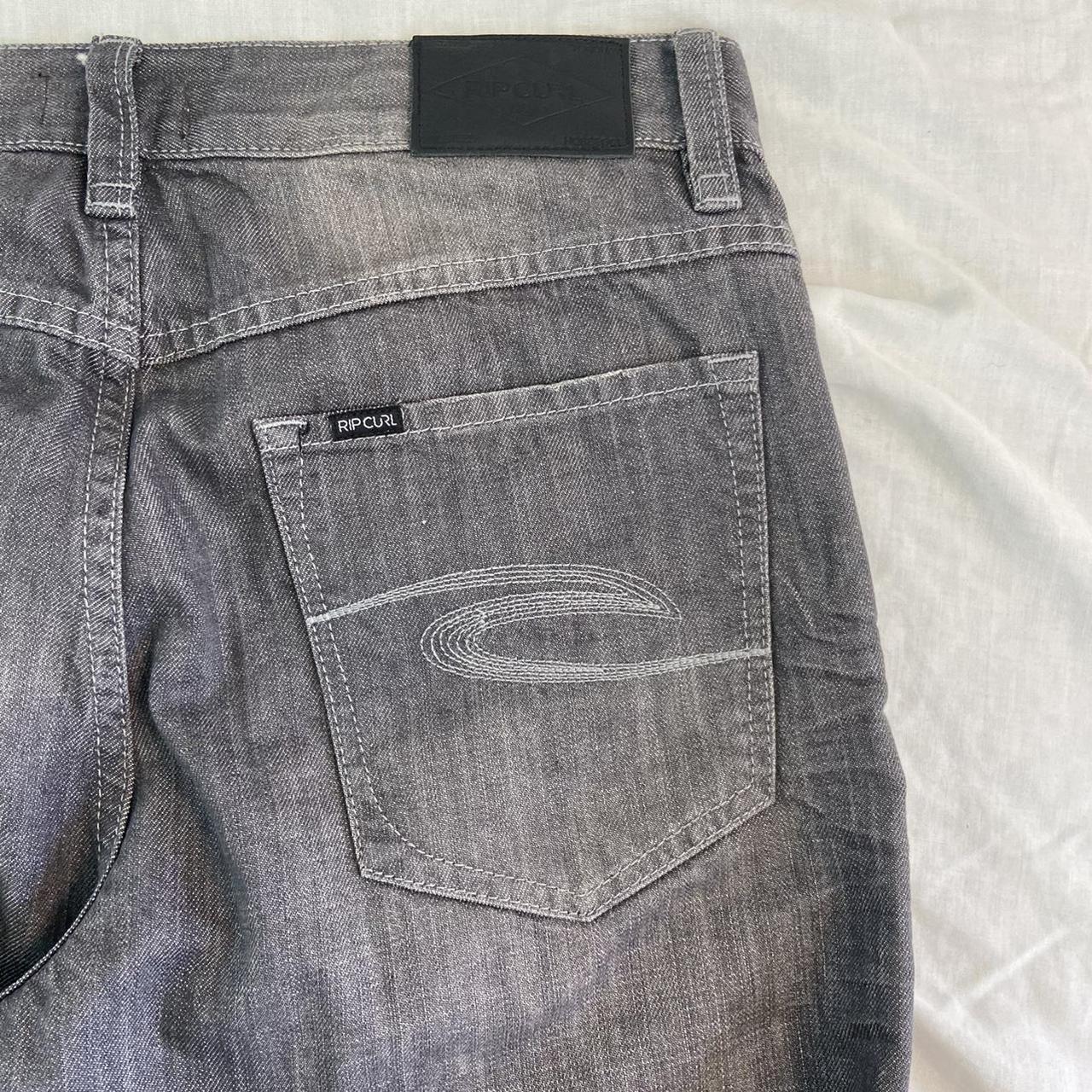 Vintage Black Rip Curl Jeans Super cool, quality Rip... - Depop