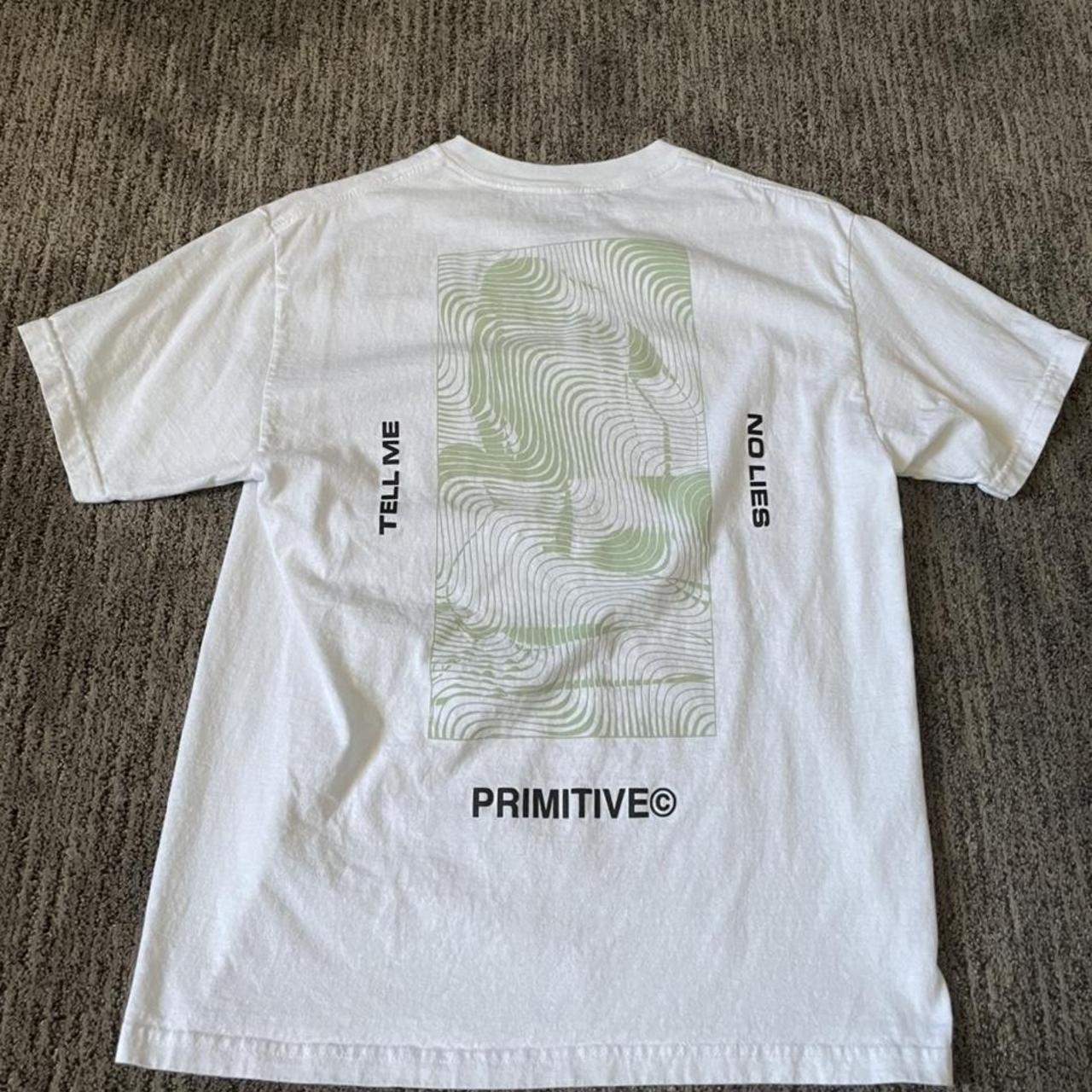Primitive Men's White T-shirt | Depop