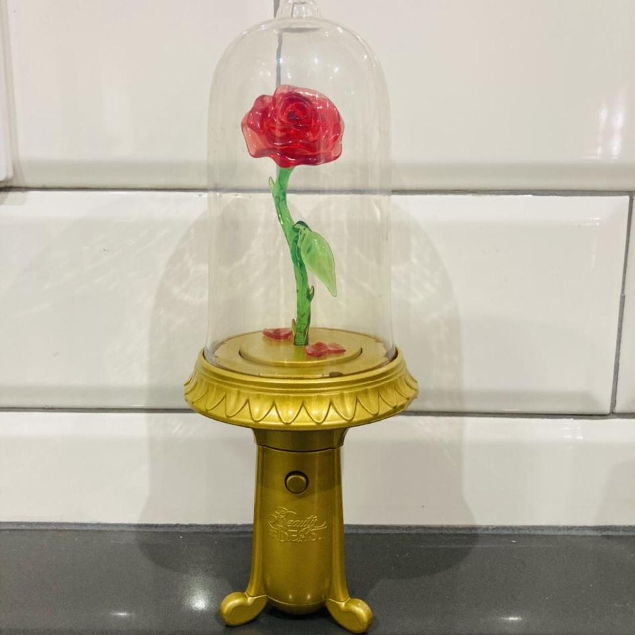 Disney Enchanted Rose Light-Up Spinner From Beauty... - Depop