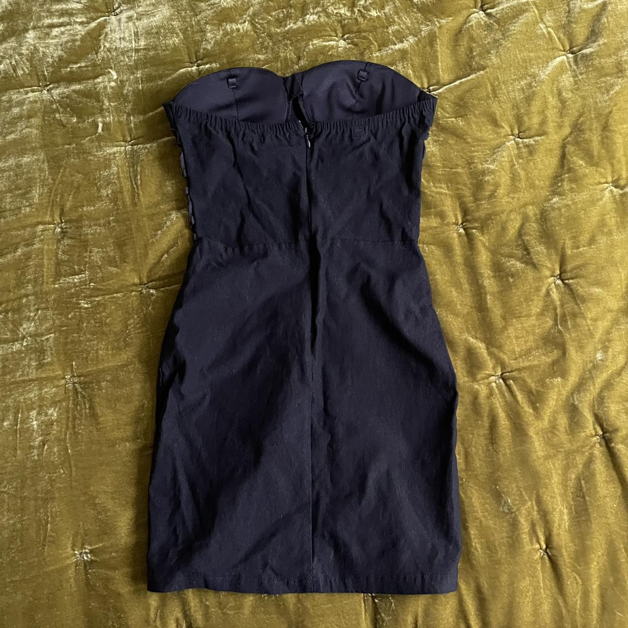 Body Central Women's Black Dress | Depop