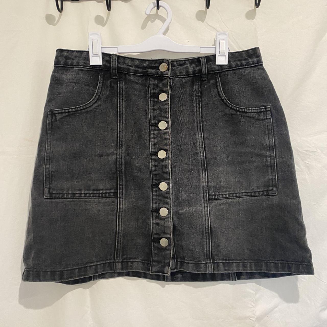 Miss Shop Women's Black Skirt | Depop